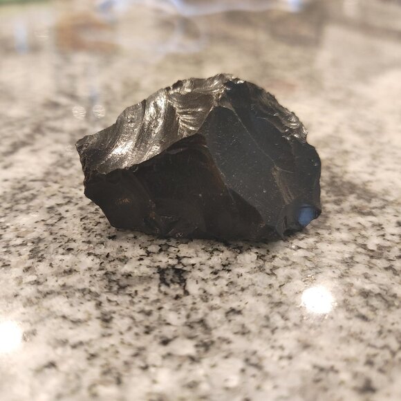 Other | Rare Natural Raw Obsidian Rock Please See Pictures For Size And ...